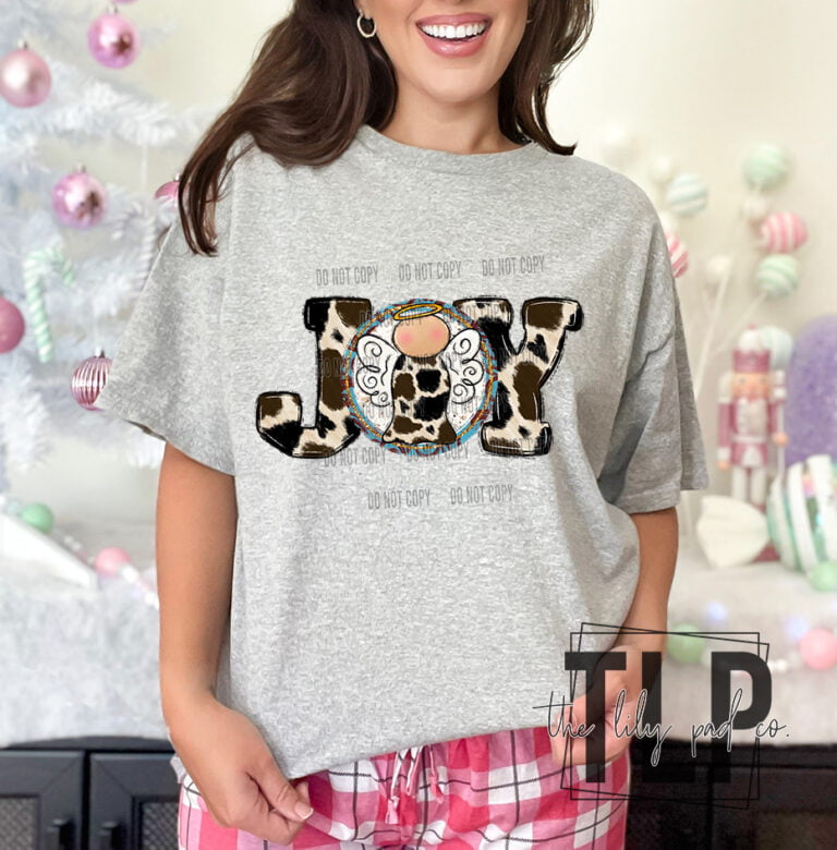 Joy Cow Print DTF - The Lily Pad -TLP