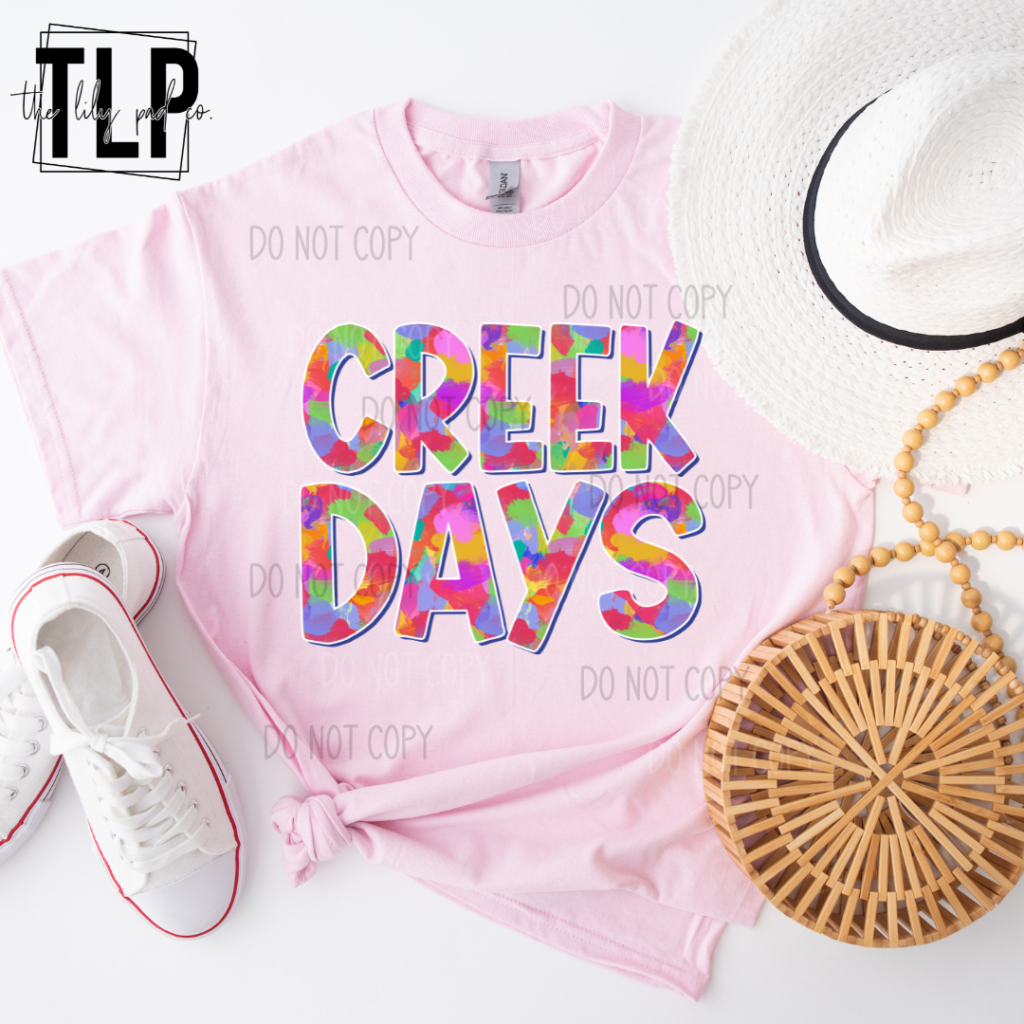 Creek Days DTF Transfer – The Lily Pad -TLP
