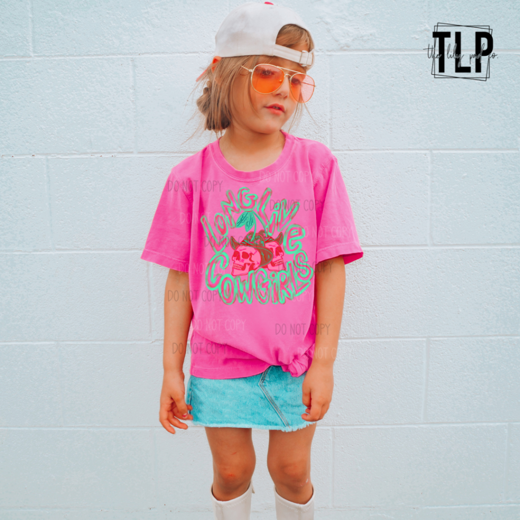 Long Live Cowgirls DTF Transfer – The Lily Pad -TLP