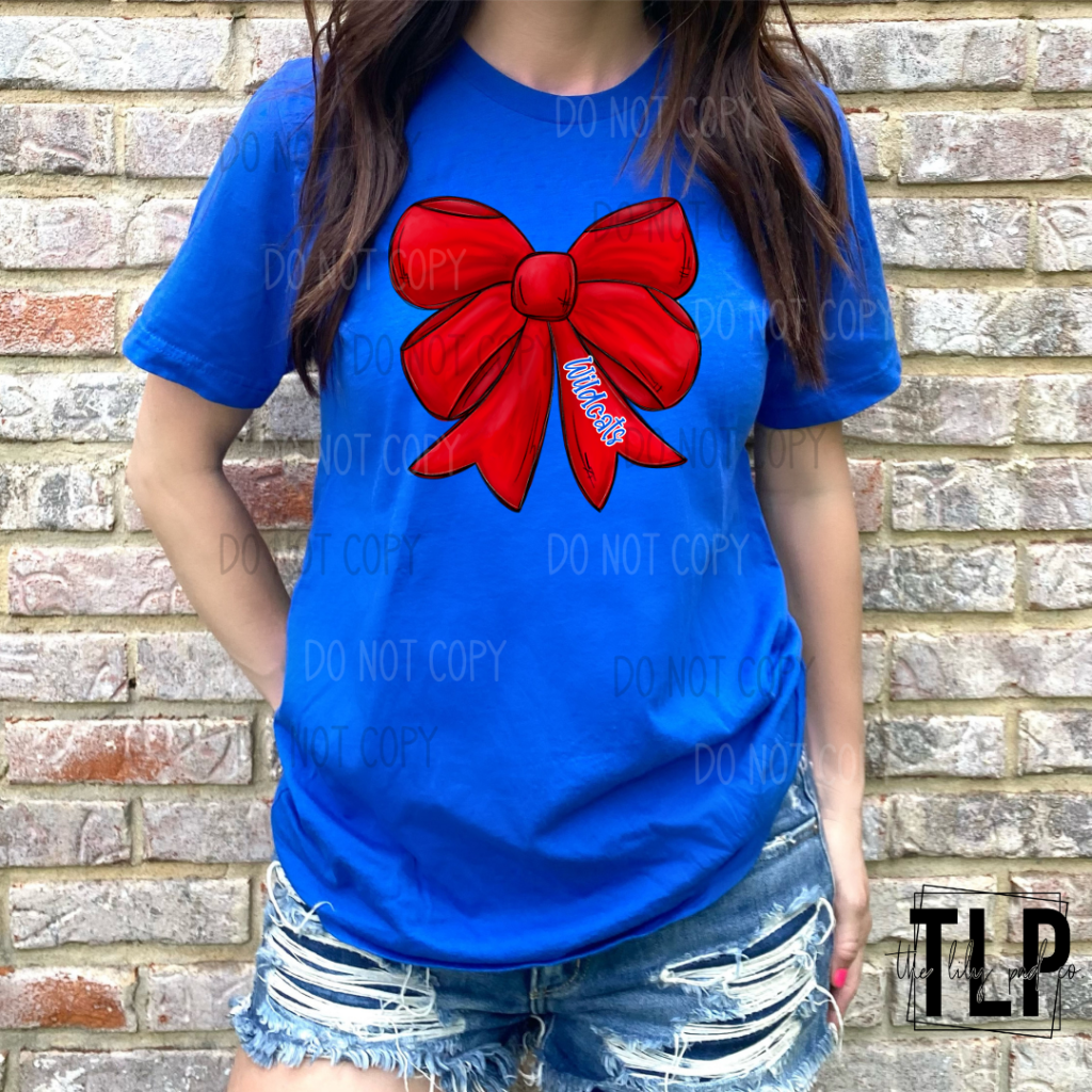 Custom Spirit Bow DTF Transfer - The Lily Pad -TLP